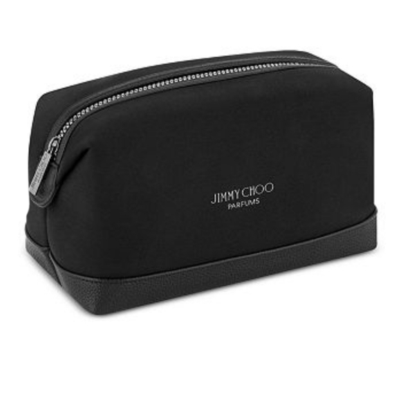 Jimmy Choo | Bags | New Jimmy Choo Black Travel Pouch Bag Dopp Kit ...